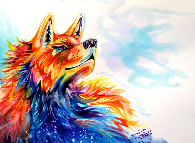 Beautiful Drawings Of Wolves